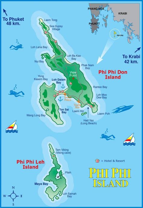 All4diving Phi Phi Islands Thailand • Holiday Destination Ko Phi Phi