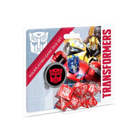 Transformers Roleplaying Game Dice Set Patriot Games
