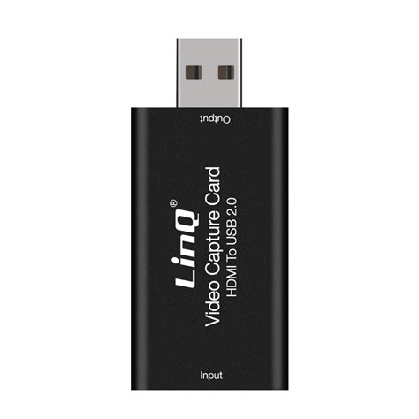 Karta przechwytująca wideo i audio LinQ Full HD 4K UHD HDMI na USB 2 0