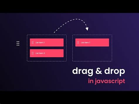 How To Create Drag Drop Using HTML CSS And JavaScript Drag And Drop