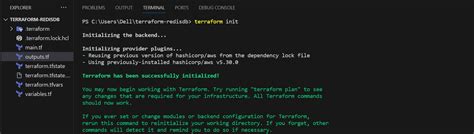 how to create redis cluster in aws using terraform