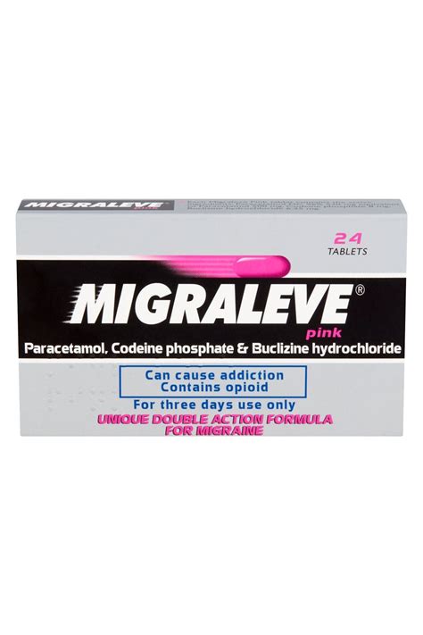 Migraleve Pink Pack 24 Tablets Medicines Allcures