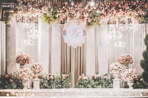 รีวิวงานแต่งสวยหวานโทนสีชมพู ดูมีคลาสแบบเจ้าหญิง Bangkok Marriott Hotel Sukhumvit