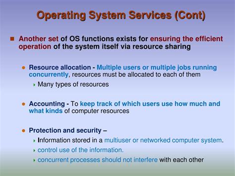 PPT CSC Operating Systems Lecture Operating System Structures PowerPoint