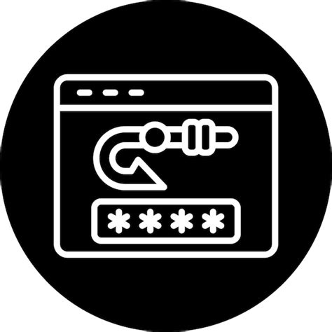 Premium Vector Vector Design Password Phishing Icon Style