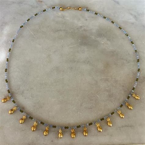 🌿ყელსაბამი ♥️როდირებული თითბერი Sachukari საჩუქარი