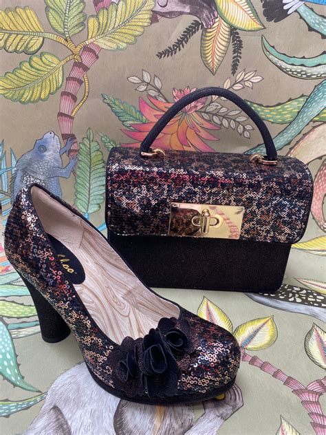 Eva Leopard Sequins Ruby Shoo