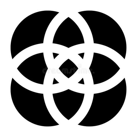 Circles Intersecting Pattern Stock Illustrations 1921 Circles