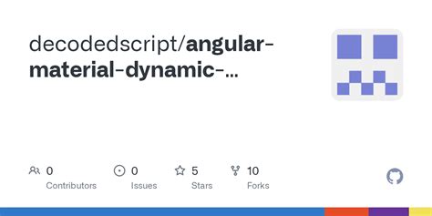 Github Decodedscript Angular Material Dynamic Nested Sidenav Menu