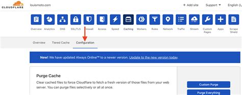 how to enable or disable cloudflare always online™ base de