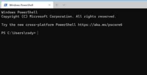Defaulting Windows Terminal To PowerShell X Core Cody Hosterman