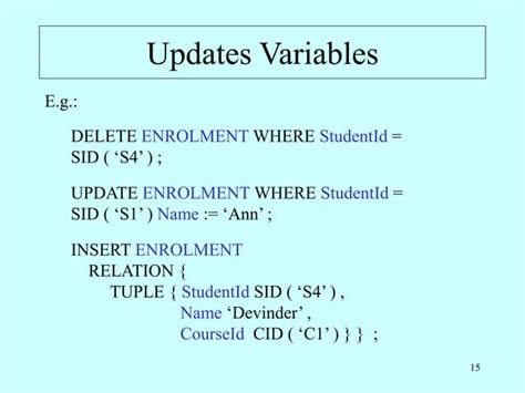 Rdb Fundamentals 1 Introppt Databases Computer Software And Applications