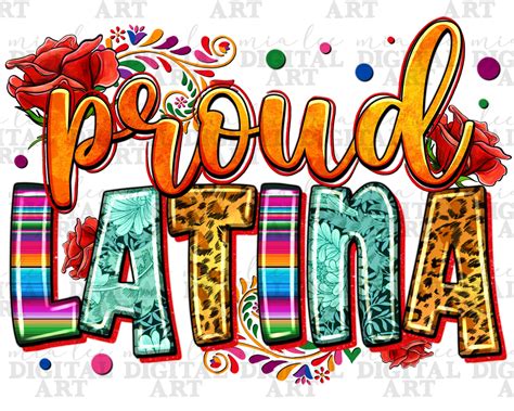 Proud Latina Png Sublimation Design Download Cinco De Mayo Png Mexico