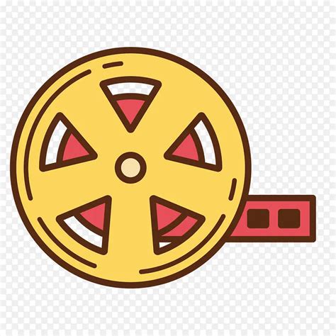 黄色手绘圆弧胶片元素png图片素材下载 图片编号ypngegry 免抠素材网