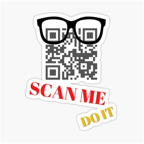 Rickroll Qr Code Seen This Qr Sticker For Sale By Artworktrande22