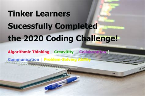 2020 Coding Challenge Completed Tinker Education