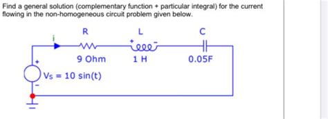 Solved Find a general solution (complementary function + | Chegg.com