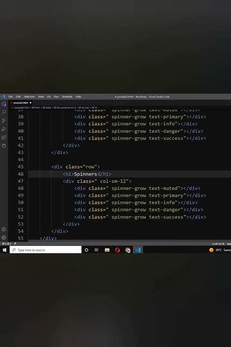 Spinners Bootstraphtmlcss Shorts Short Spinner Bootstrap Frontend Website Codingbrain