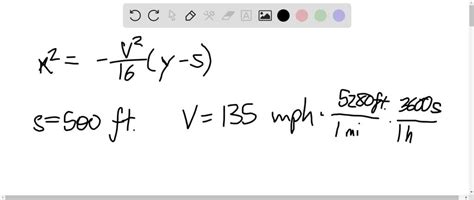 solved projectile motion in exercises 75 and 76 consider the path of