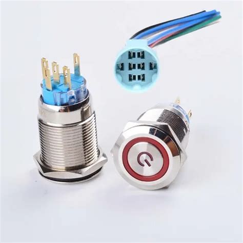 Push Boton Metalico Switch Autobloqueo 19mm 12v 3a 120v Ip65 Mercadolibre Push Boton Metalico Switch Autobloqueo 19mm 12v 3a 120v Ip65 Mercadolibre