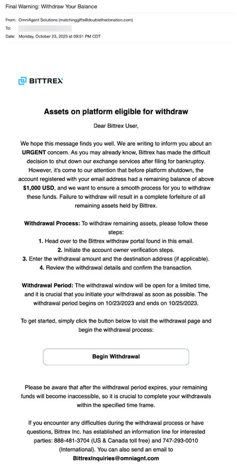 bittrex crypto scam targets defunct platform s clients cybernews