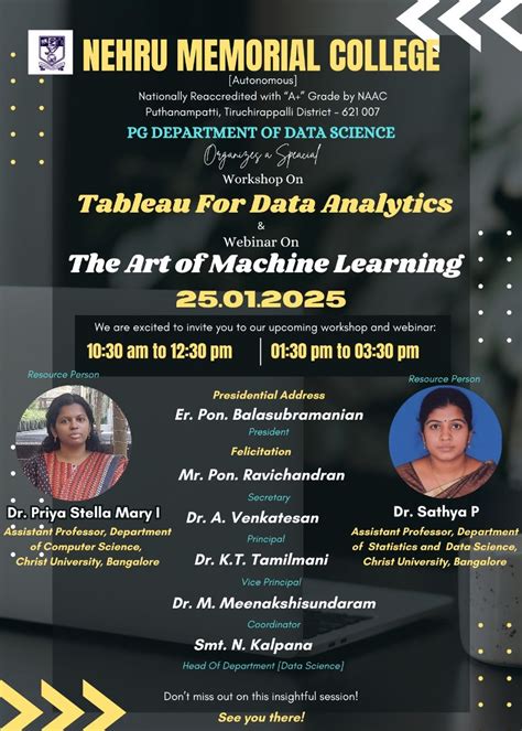 tableau dataanalytics datavisualization workshops