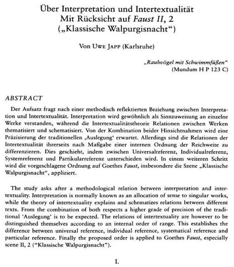 Sample Abstract Paragraph