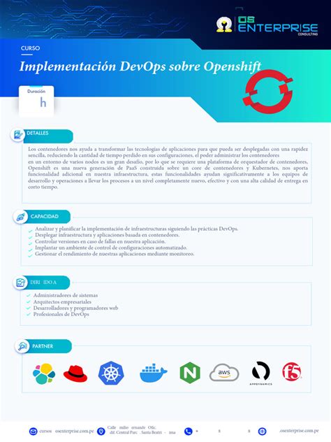 Openshift Devops Descargar Gratis Pdf Arquitectura De Software Informática