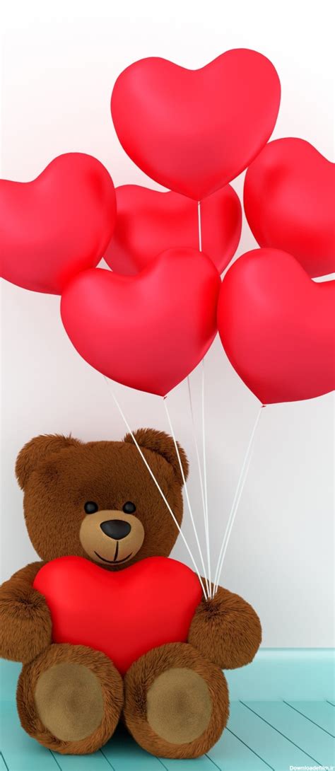 عکس خرس عروسکی برای تصویر زمینه گوشی