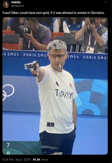 Kim Yeji Vs Yusuf Dikec Adu Keren Meme Shooting Stars Olimpiade 2024