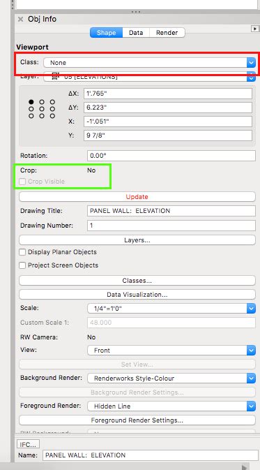 Crop Visible Troubleshooting Vectorworks Community Board