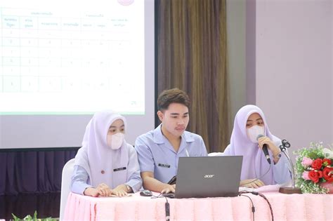 โครงการนำเสนอผลการฝึกประสบการณ์สาธารณสุขชุมชน ๓ วิทยาลัยการสาธารณสุขสิรินธร จังหวัดตรัง