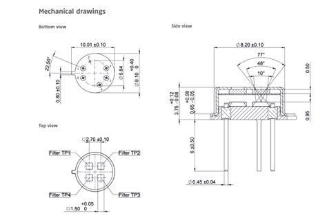 德国micro Hybrid热电堆红外气体传感器四通道 高灵敏度 高信号天津首安测控技术有限公司 德国micro Hybrid热电堆红外气体传感器四通道 高灵敏度 高信号天津首安测控技术有限公司