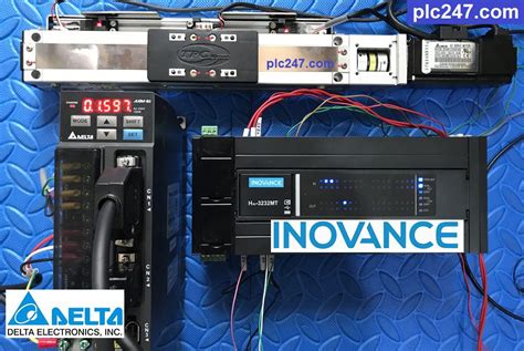PLC Inovance Servo Control Delta B2 Tutorial Plc247 Com
