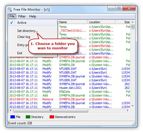 Free File Monitor Free File Monitor Software Free Folder Monitor Software Tutorials How