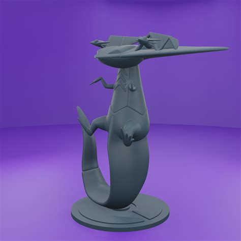 🐉 Pokemon No 887 Dragapult・ Stl File For 3d Printing・cults