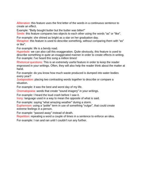 Linguistic Features Pdf