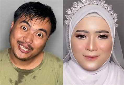 Viral Cerita Seorang Suami Jadi Model Untuk Usaha Mua Milik Istrinya Ini Hasilnya Lambeturah