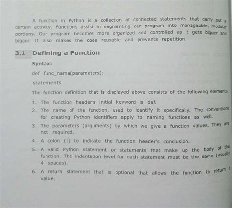 Python Functions And Lists Understanding Definitions Scopes And Usage