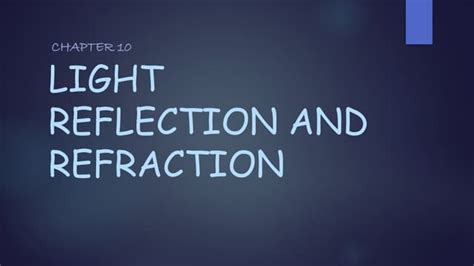10 Cbse Light Reflection And Refractionpptx