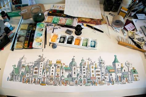 Mattias Inks Photo Wall Illustration Art Culture Art