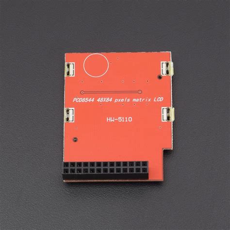 Mini 16 Inch Rpi Pcd8544 Shield V30 Cpu Info Pixel Rees52