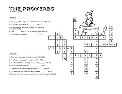 Crossword The Proverbs 2