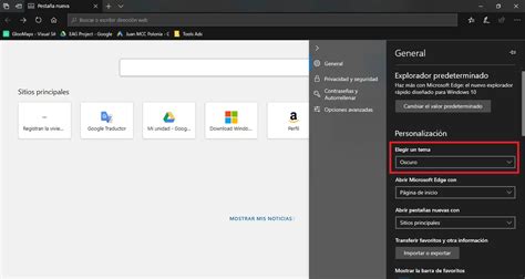 Cómo Activar El Modo Oscuro En Microsoft Edge Chromium Modo Oscuro En