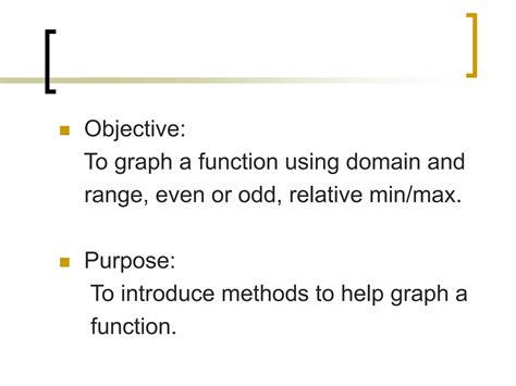 Lesson 2 Functions And Their Graphs Notesppt