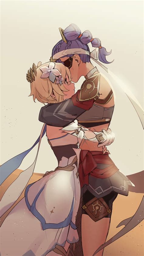 Lumine And Jeht Genshin Impact Drawn By Sabi11riw Danbooru