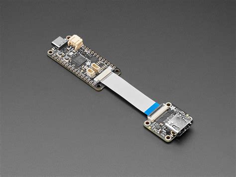 adafruit rp2350 22 pin fpc hstx to dvi adapter for hdmi displays buy