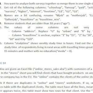 Excel Exercises Solved With Python Etsy UK