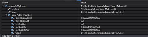 Event Handlers Are Corrupted In Memory Issue Dotnet Docs GitHub