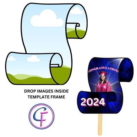 Editable Graduation Scroll Template For Canva Creative Friends